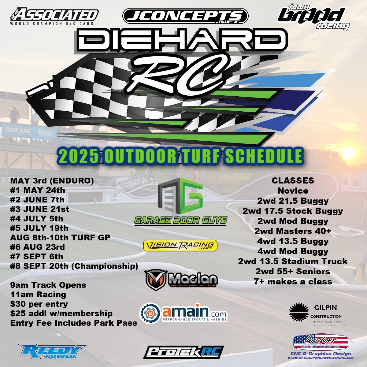 Calendar | DieHard RC